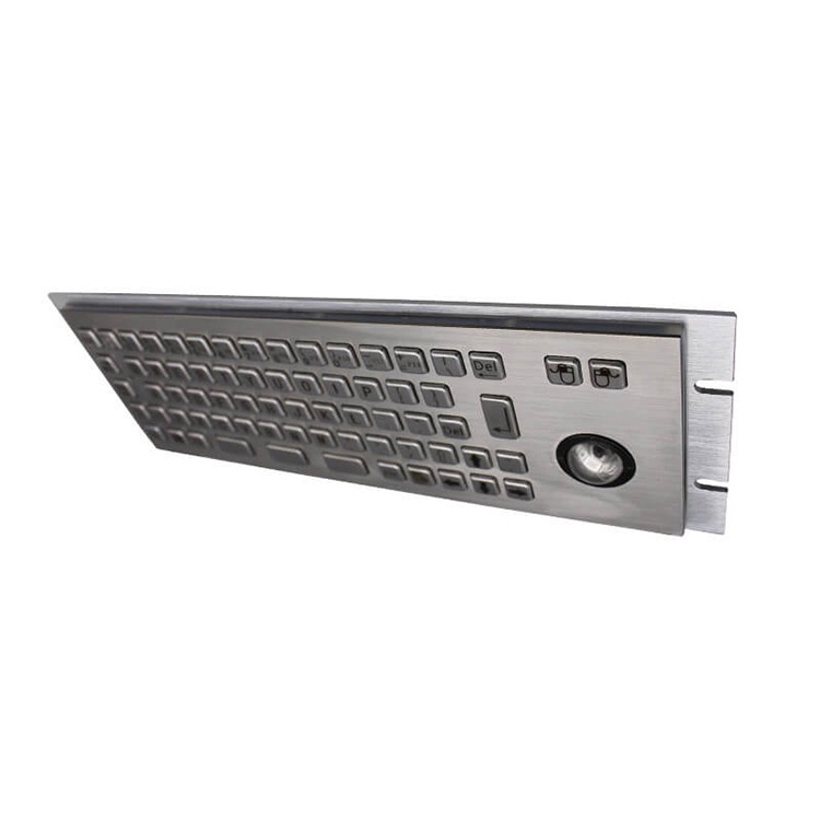 RKB-8630 Stainless Steel Industrial Keyboard With Trackball