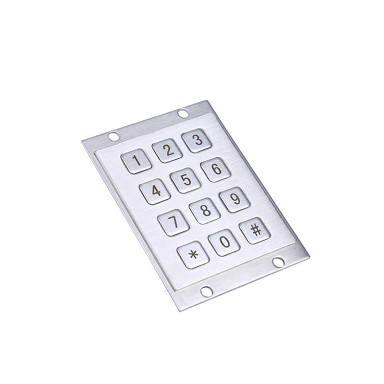 RKP-12FK-SS 3x4 Mini Stainless Steel Keypad