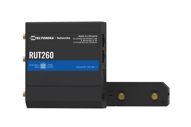 RUT260 Teltonika LTE Cat 6 Cellular Router