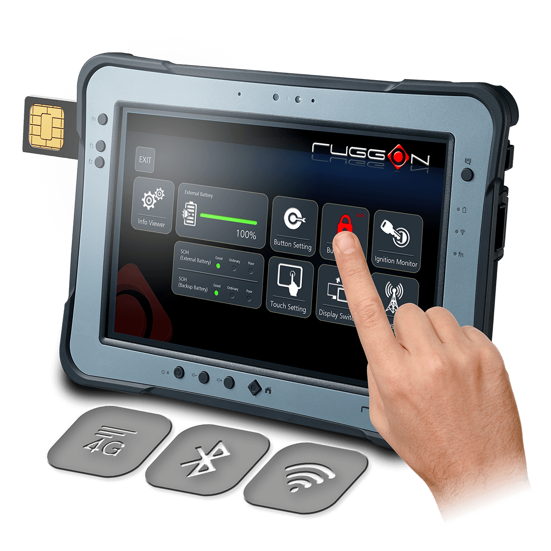 SOL PA501 Ruggon Tablet